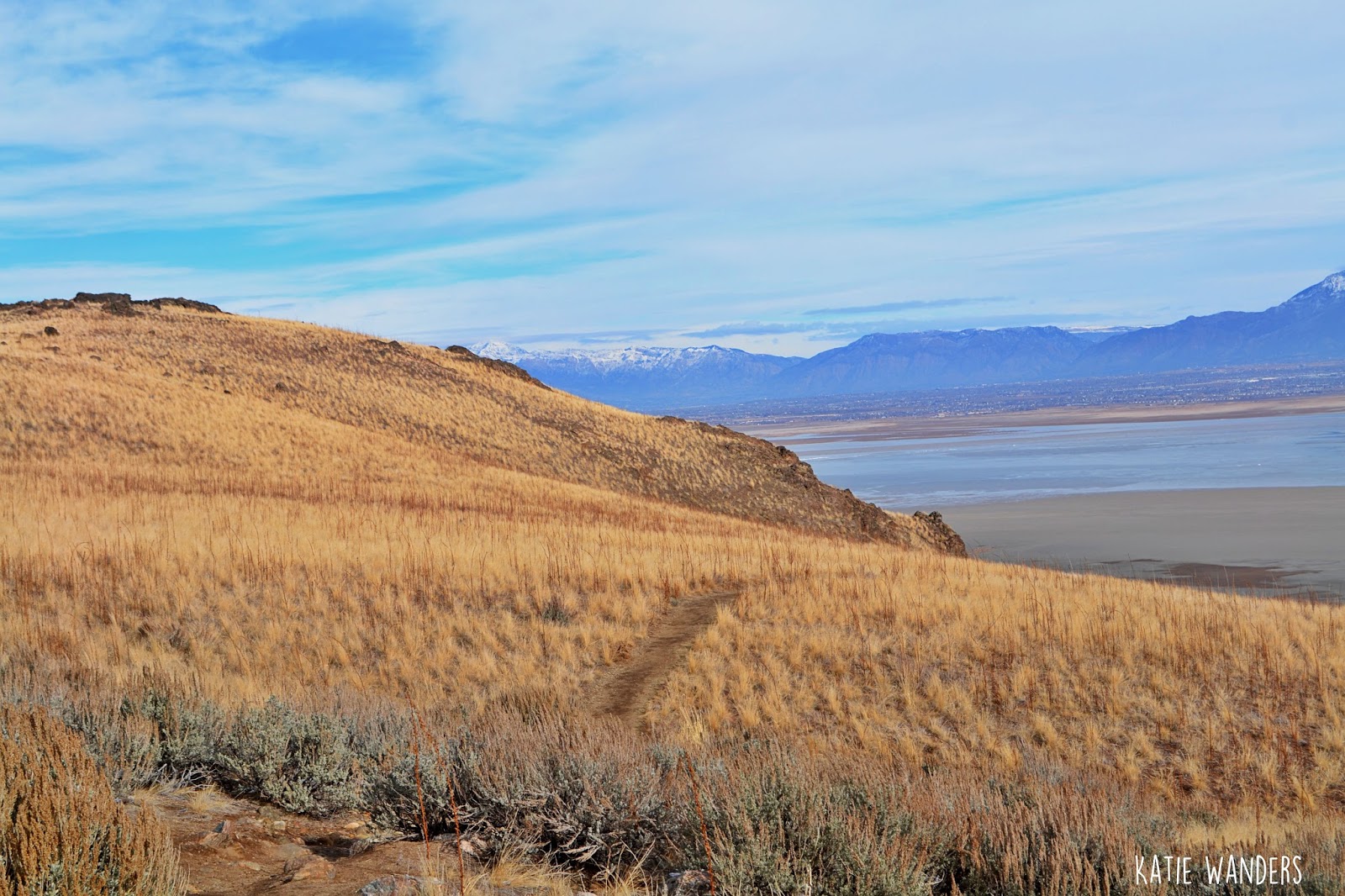 Katie Wanders : Frary Peak Trail, Antelope Island