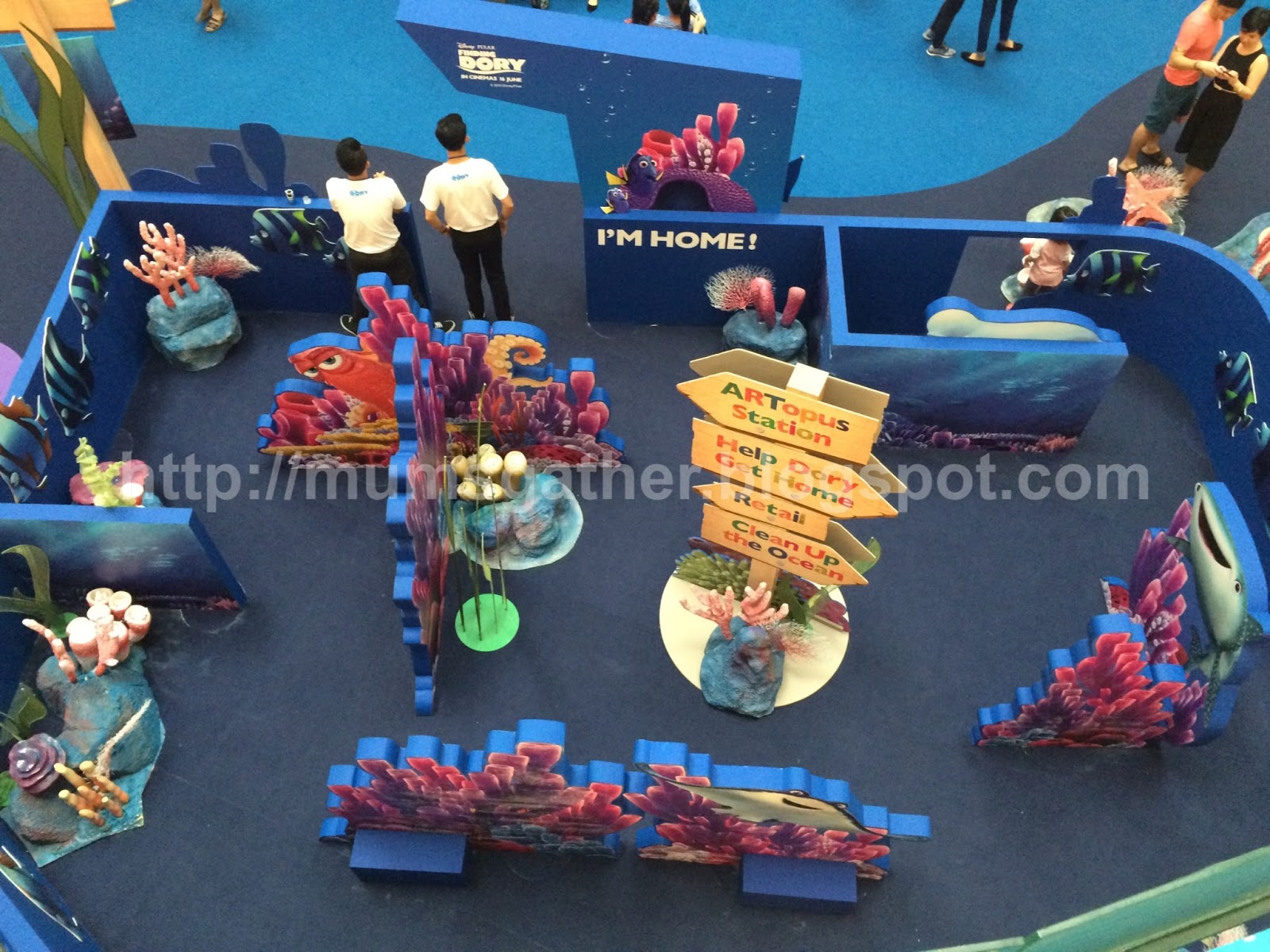 School Holidays Finding Dory Activities and Games At Sunway Pyramid ...