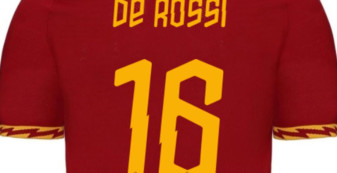 Crazy Nike AS Roma 19-20 Kit Font Revealed - Footy Headlines