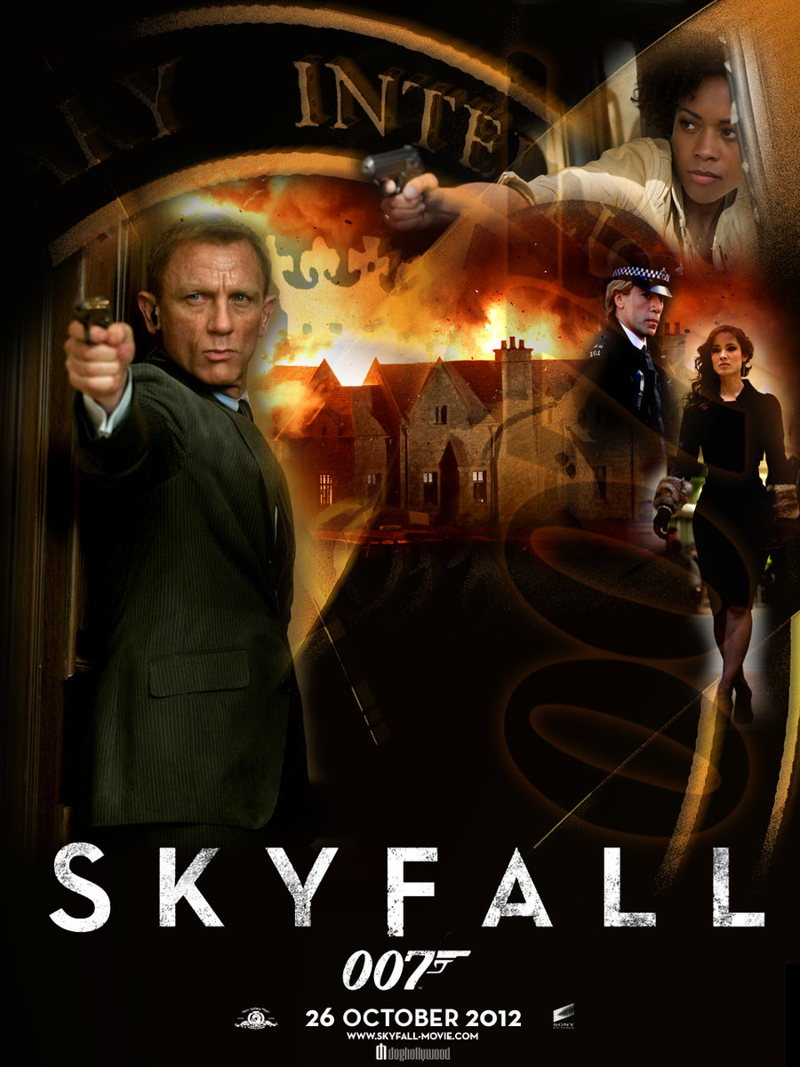 The Geeky Nerfherder: Movie Poster Art: Skyfall (2012)