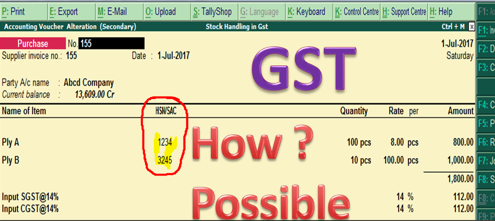 Aasan Solution: Display HSN Code on Sales/Purchase Screen
