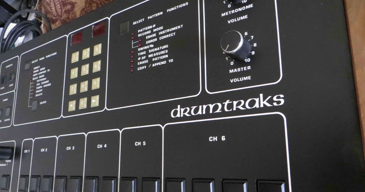 MATRIXSYNTH: Sequential Circuits Drumtraks (Vintage Drum Machine)