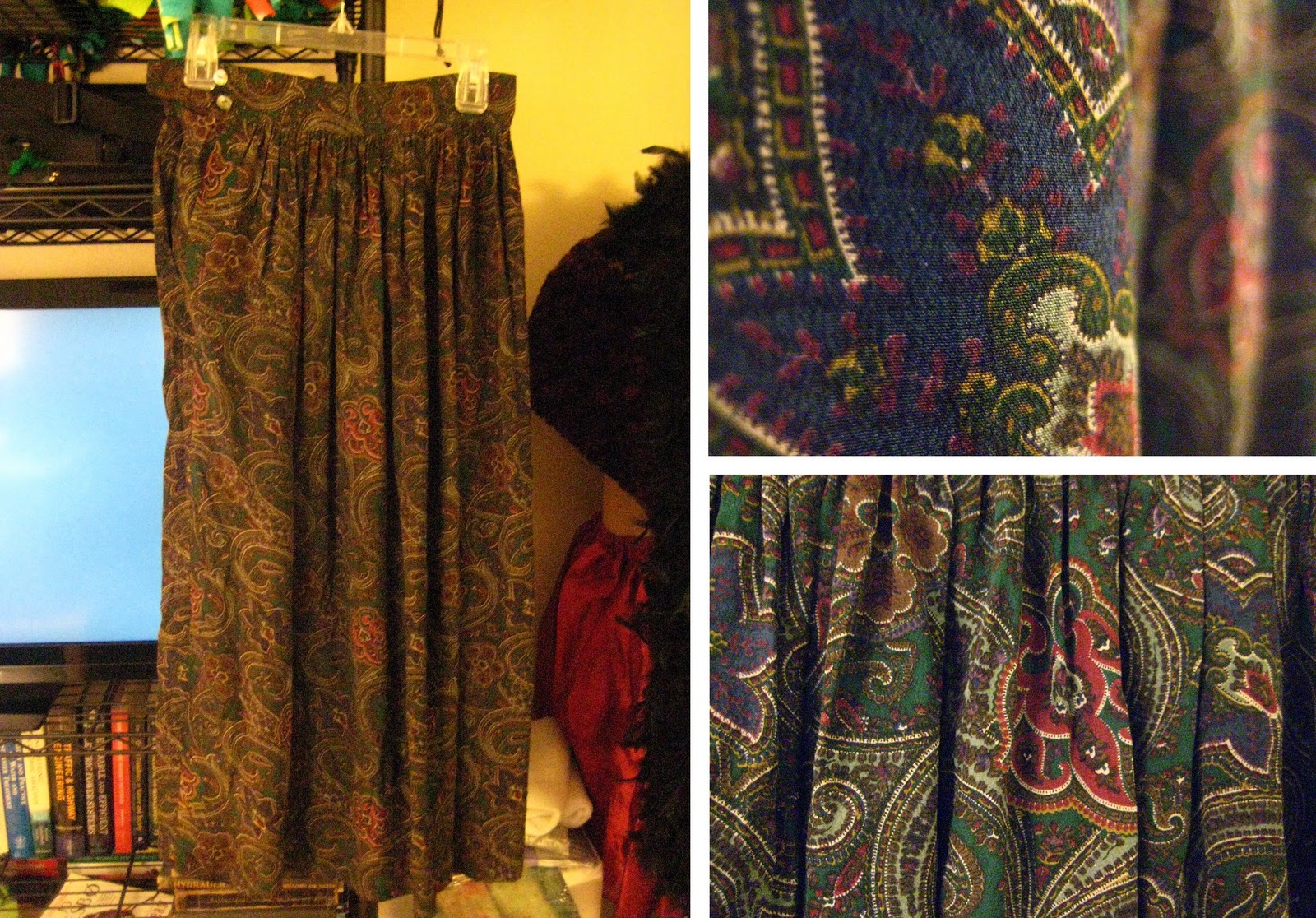 haphazard musings and creations: simple sewing with gaudy prints