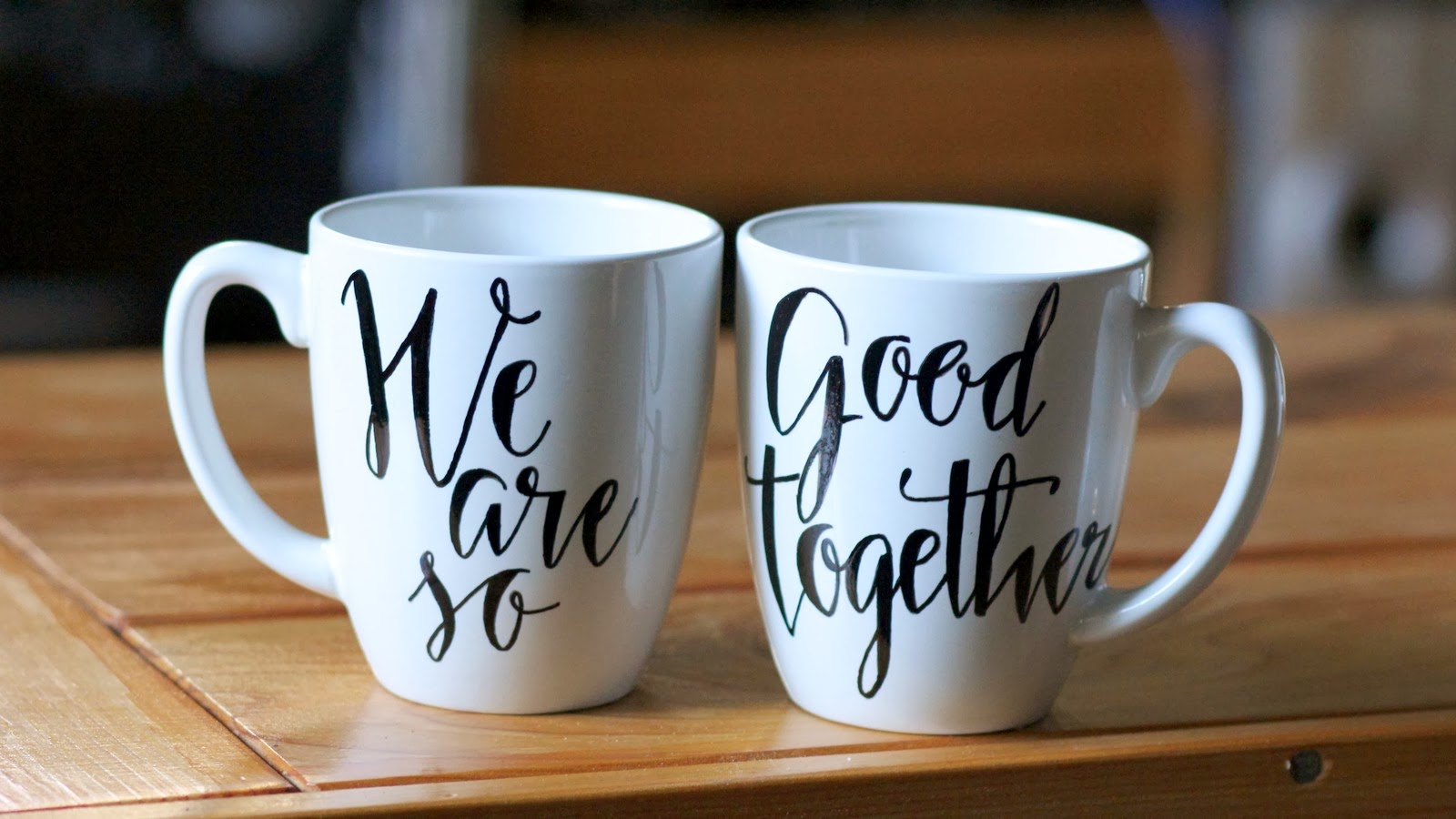Dream State: DIY His & Her Mugs
