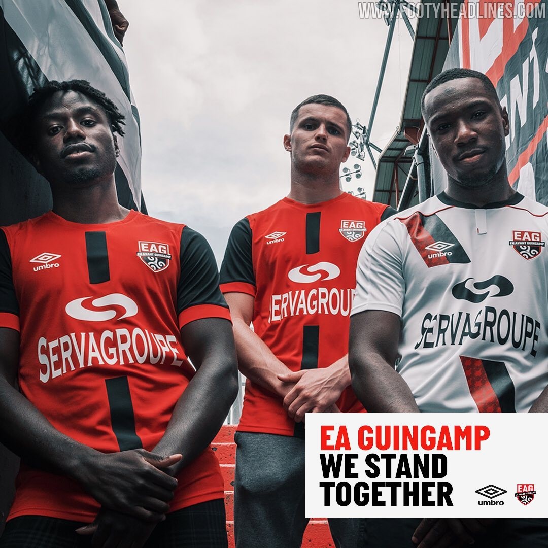EA Guingamp 20-21 Home & Away Kits Released - Footy Headlines