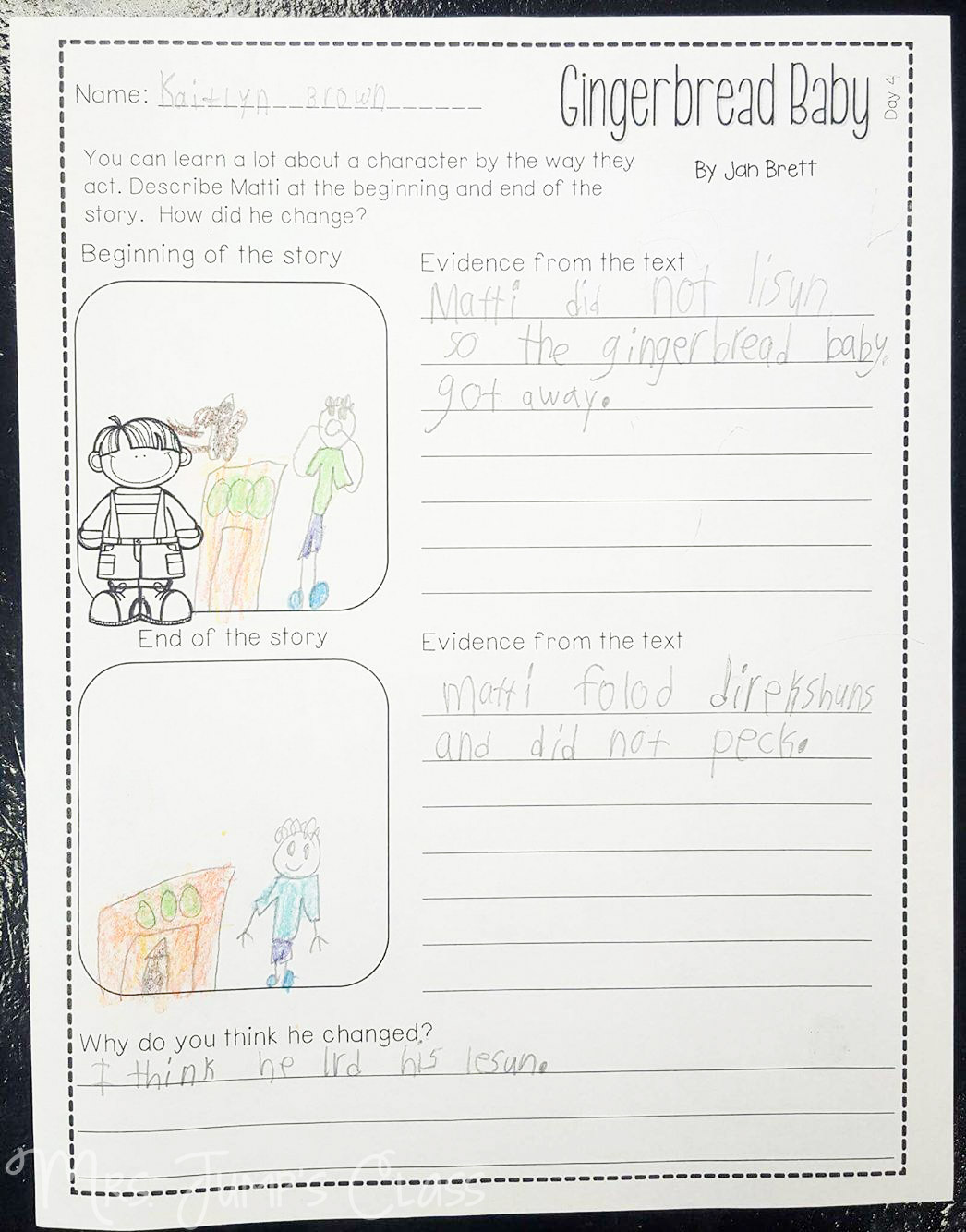 Gingerbread Week Lesson Plans for Kindergarten and first grade