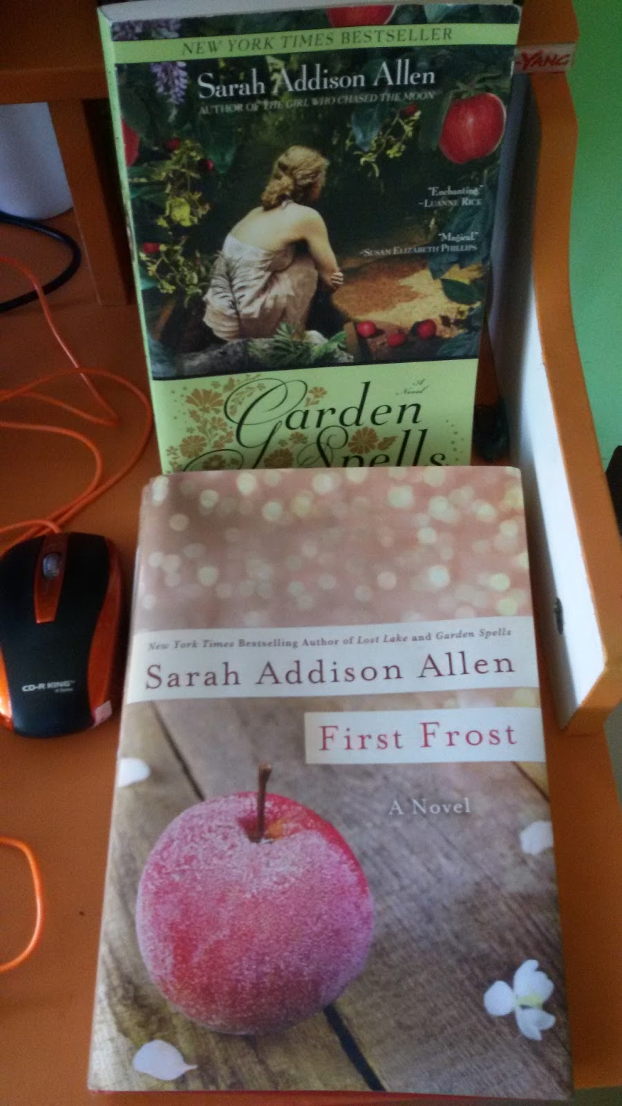 Books won: Garden Spells #1 and First Frost #2 (Waverley Family Series ...