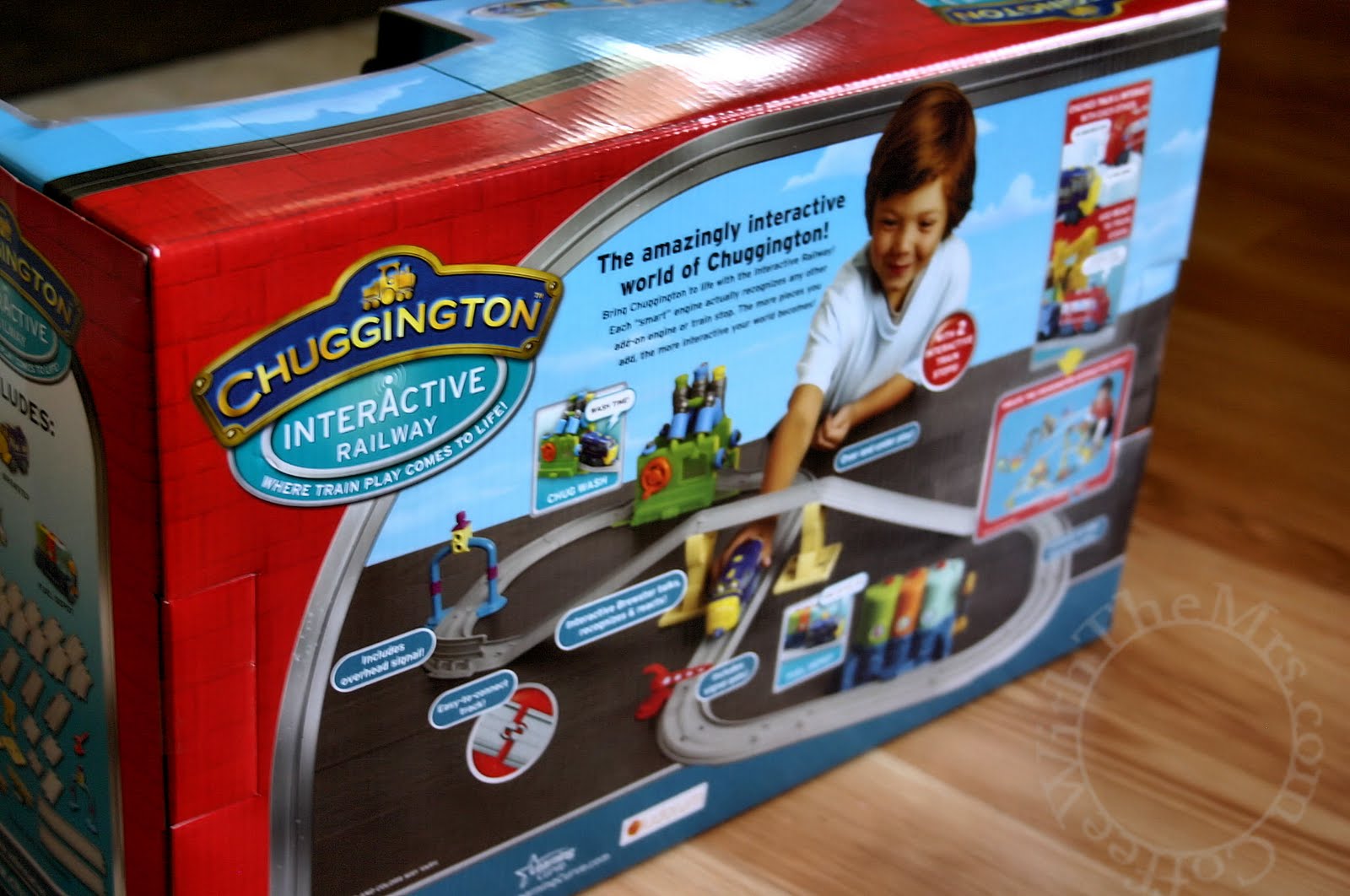 Chuggington Interactive Railway {review & giveaway} | Amy Clary