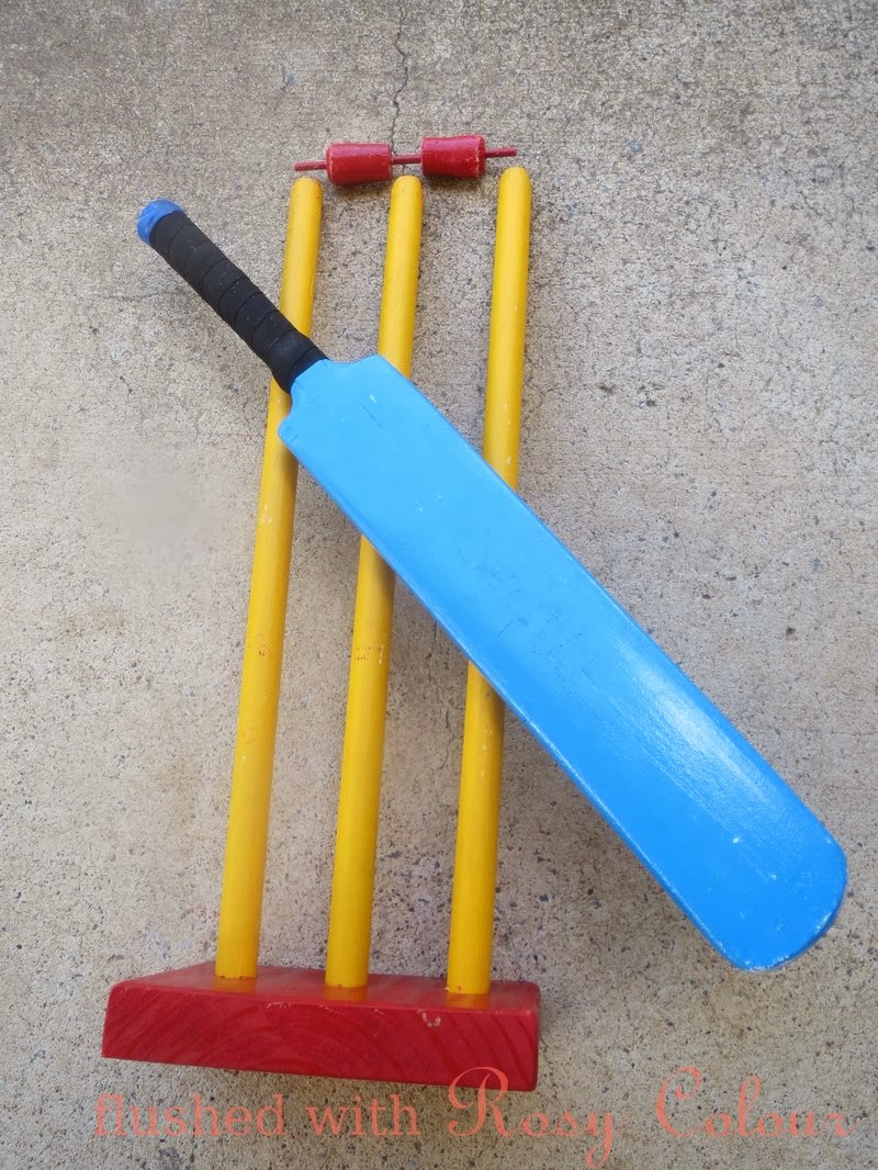 Flushed with Rosy Colour: A Restored Cricket Bat