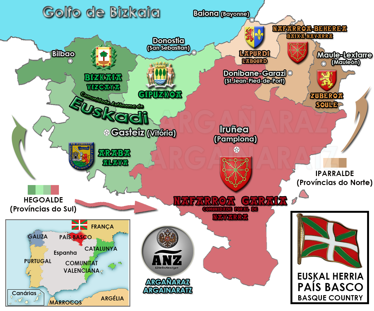Euskal Etxea Rio Grande do Sul: Breve descrição do País Basco (Euskal ...