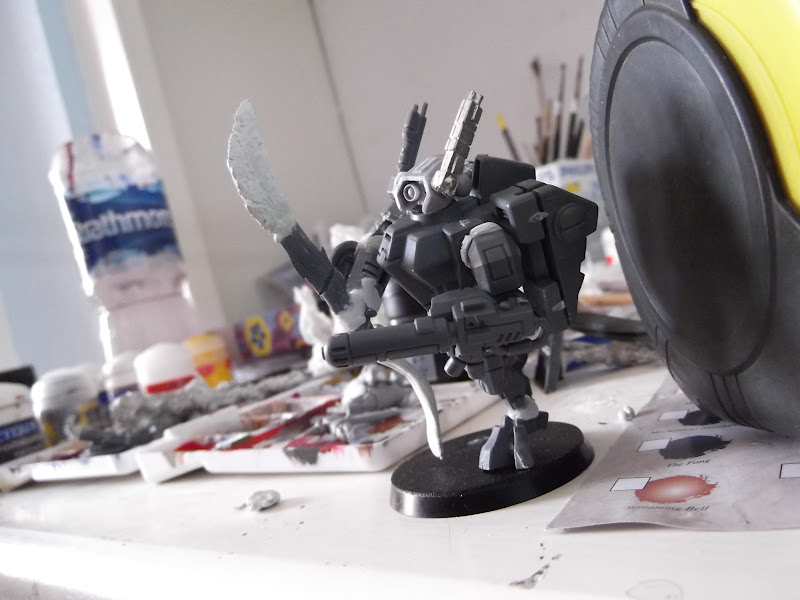 Fine Detail Miniature Painting: finnished tau commander farsight conversion