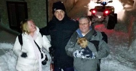 ANC Segrate: il capitano nella neve