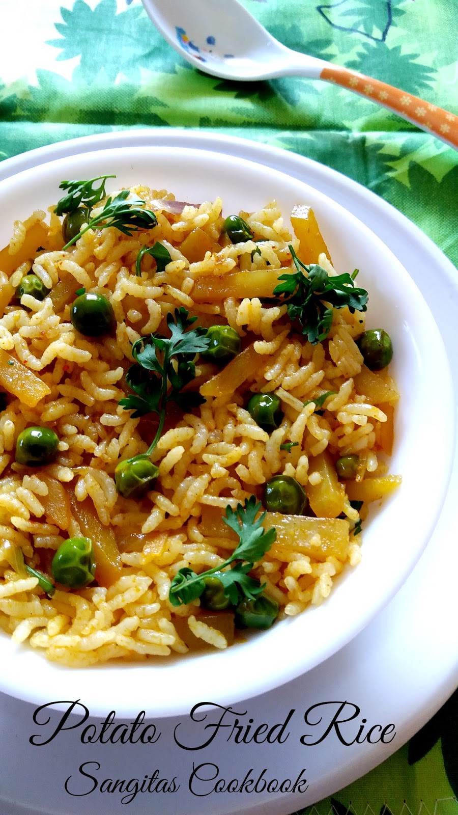 Sangita's Cookbook: Potato Fried Rice