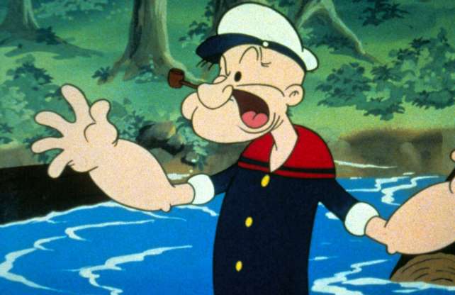Elfandarilha: Popeye, o marinheiro de 90 anos
