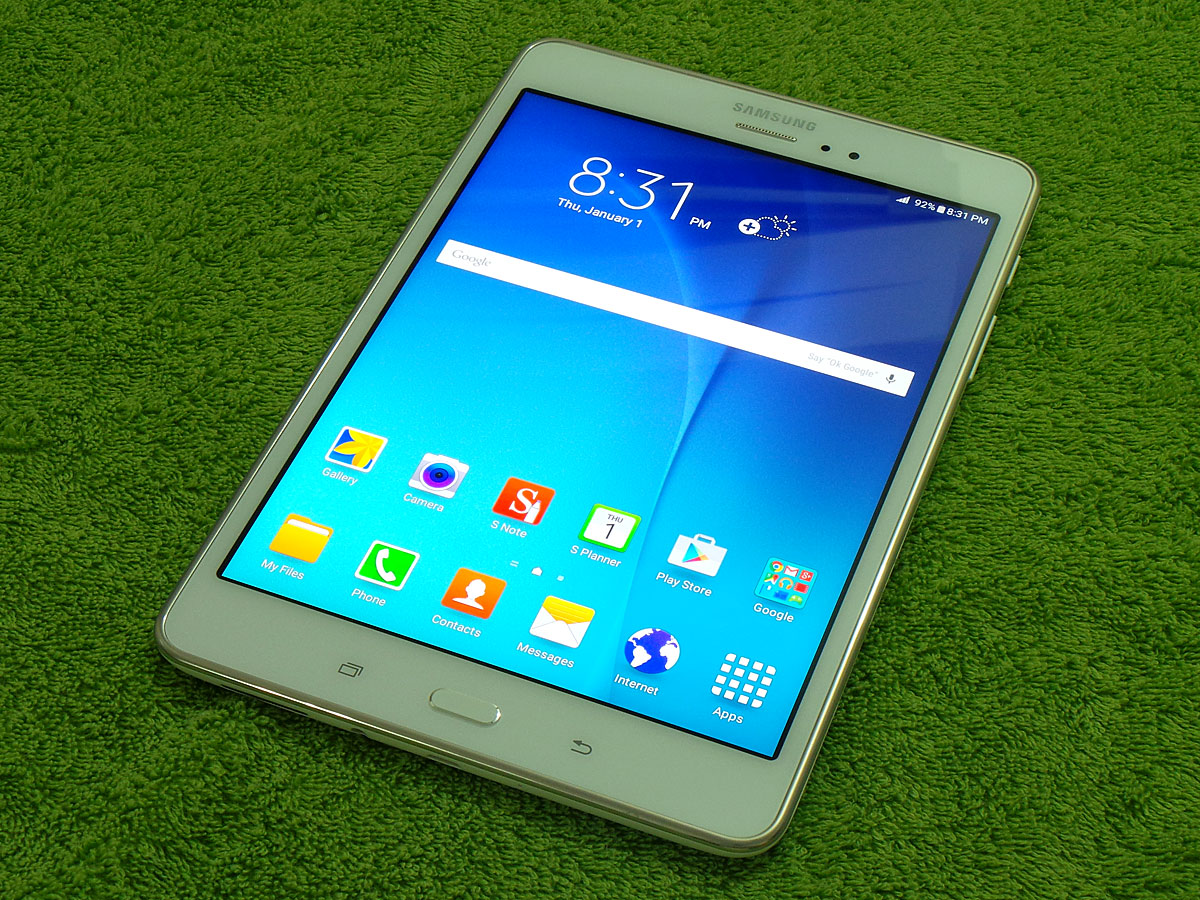 201601 / Samsung Galaxy Tab A 8.0 with S Pen SM-P355 開封の儀 & 画像レビュー