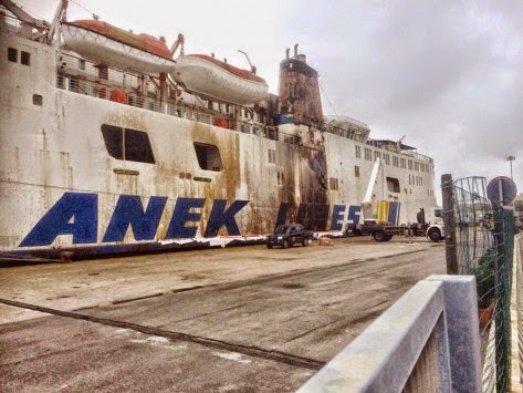 ΦΩΤΙΑ ΕΝ ΠΛΩ ΣΕ ΠΛΟΙΟ ΤΗΣ ΑΝΕΚ, 25 ΝΑΥΤΙΚΑ ΜΙΛΙΑ ΑΠΟ ΤΟ ΛΙΜΑΝΙ ...