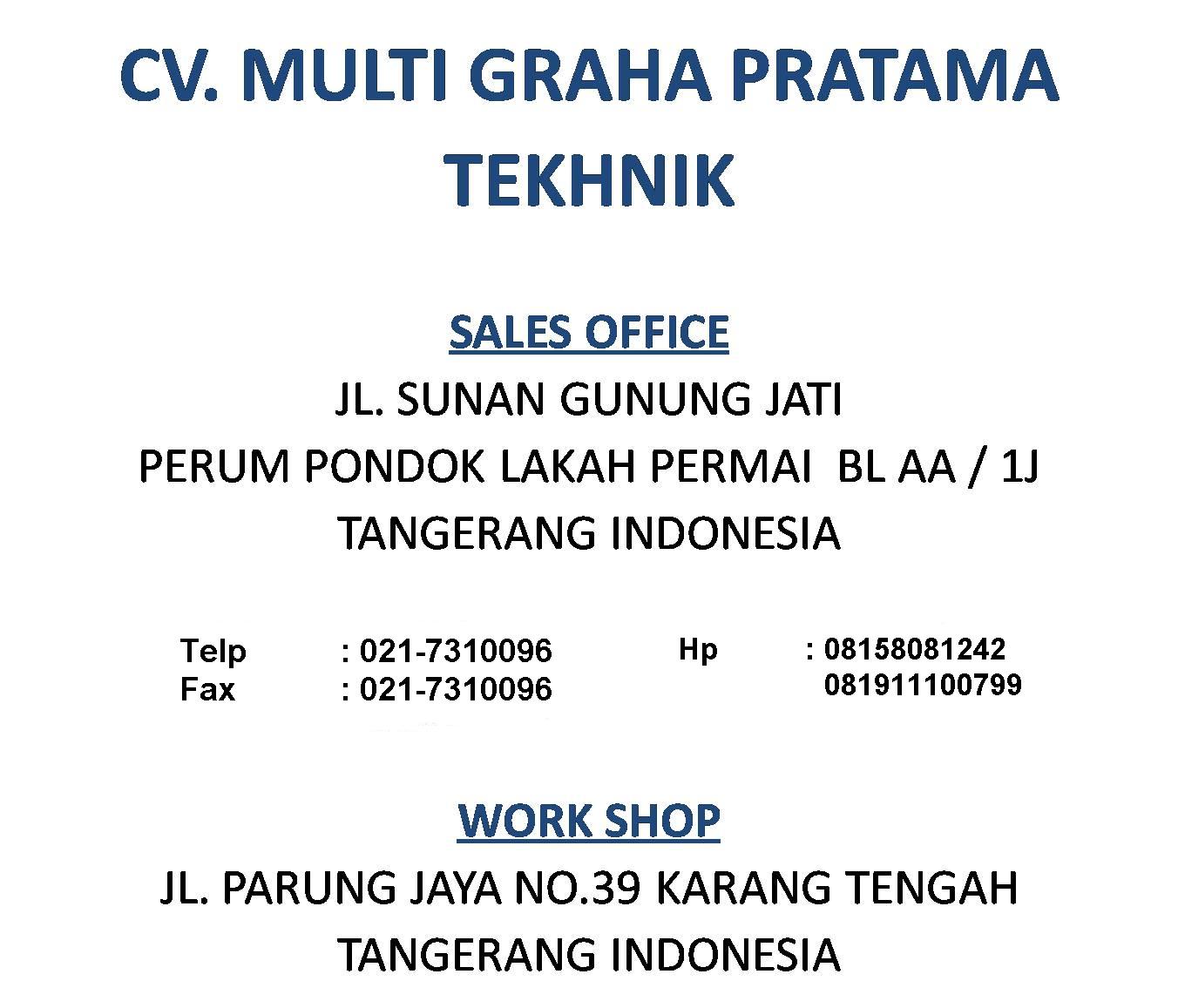 CV.MULTI GRAHA PRATAMA
