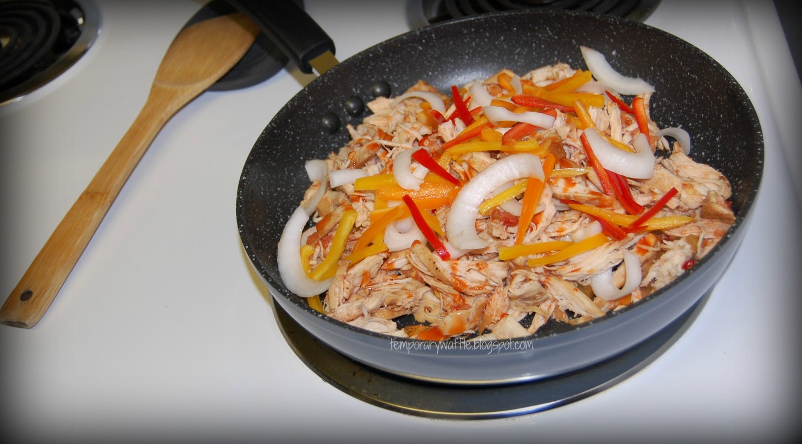 Temporary Waffle: Cooking with 10" Stone Earth Pan by Ozeri