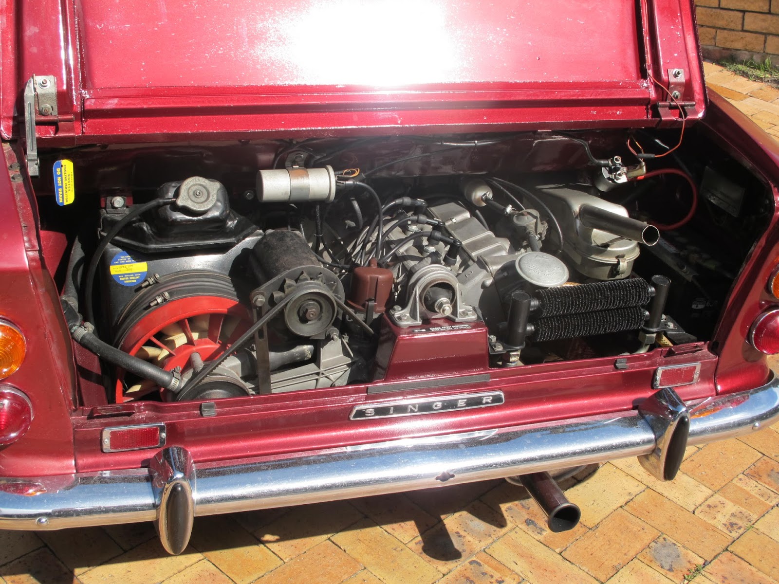 Roys Hillman Imp years: Singer Chamois, a winter weather break in the Cape