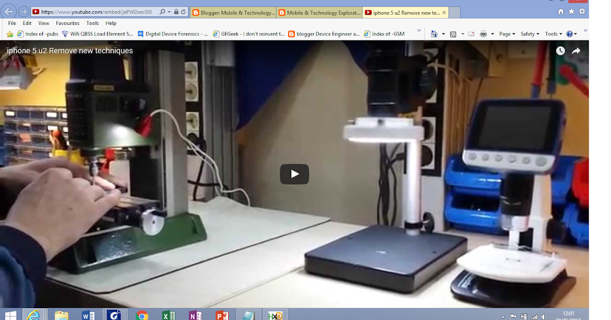 Mobile & Technology Exploration: Forensic Chip Off - Notes in Progress