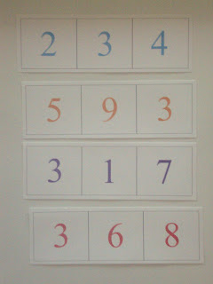 Mom's Tot School: Number: 3