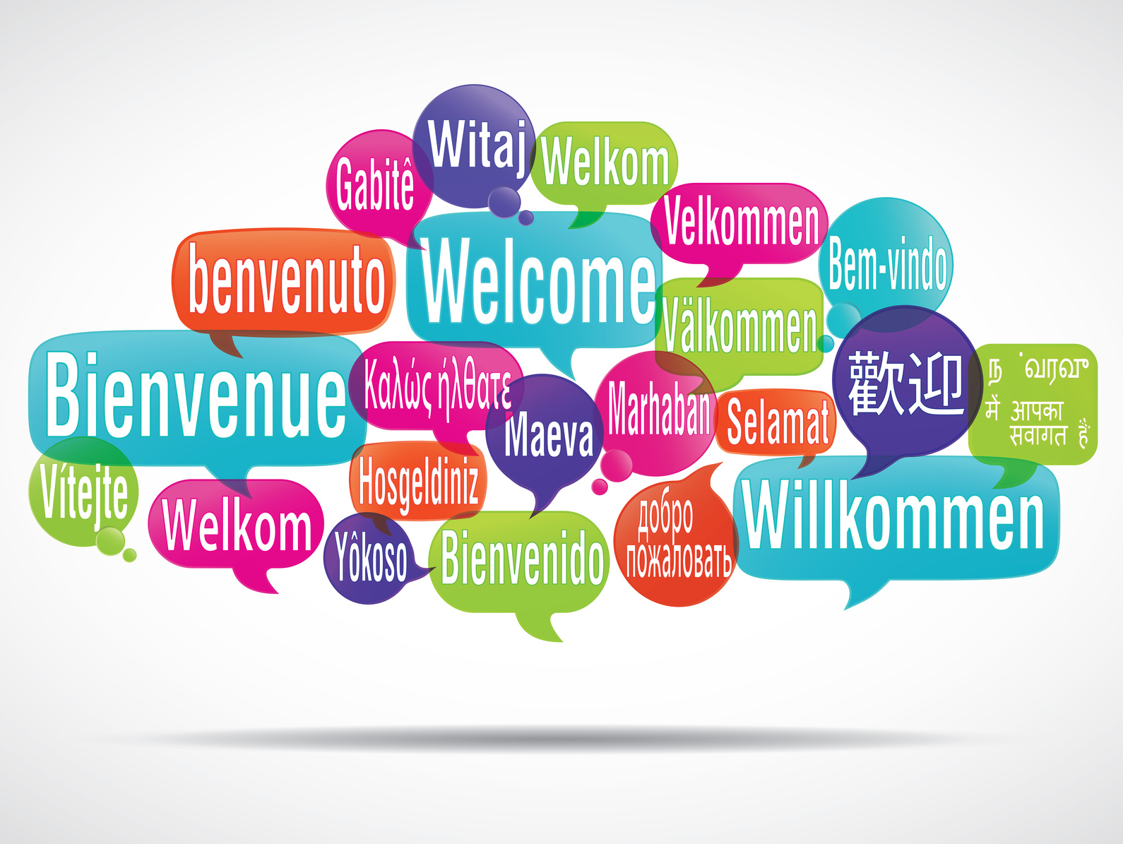 BIENVENUE ! WELCOME ! BIENVENIDOS ! WILLKOMMEN ! 欢迎 ! ยินดีต้อนรับ ...