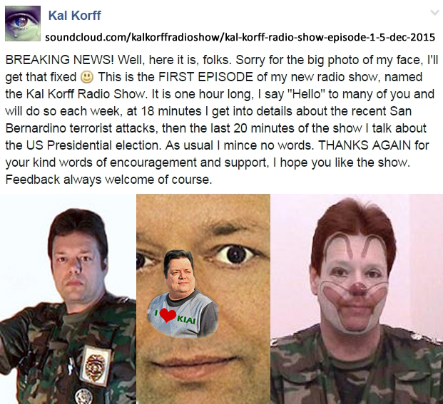 Kalvin Korff is a IDIOT: Kal Korff, still making promises