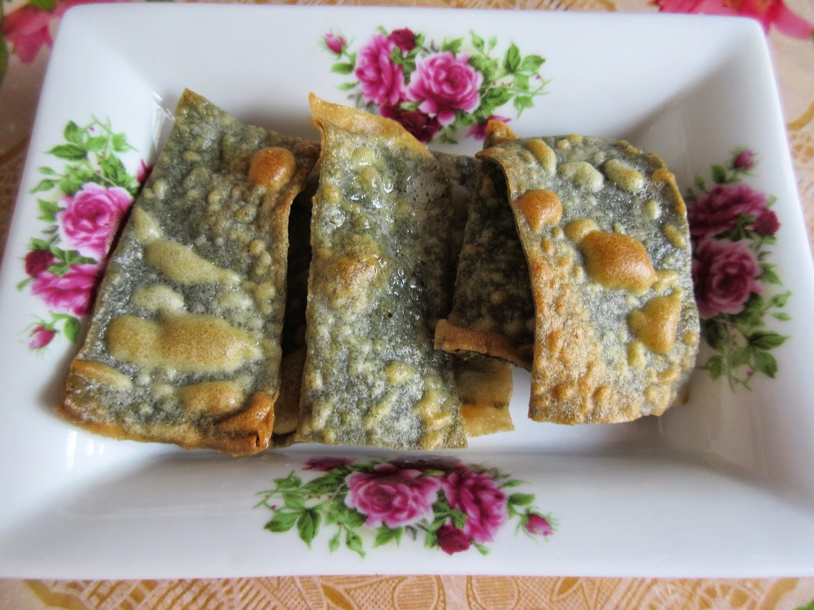 Sumptuous Flavours: Cookies : Seaweed Crispies
