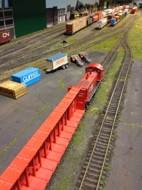 CP Rail Manitoba & Minnesota Subdivision: Team Track on the CP Rail M ...