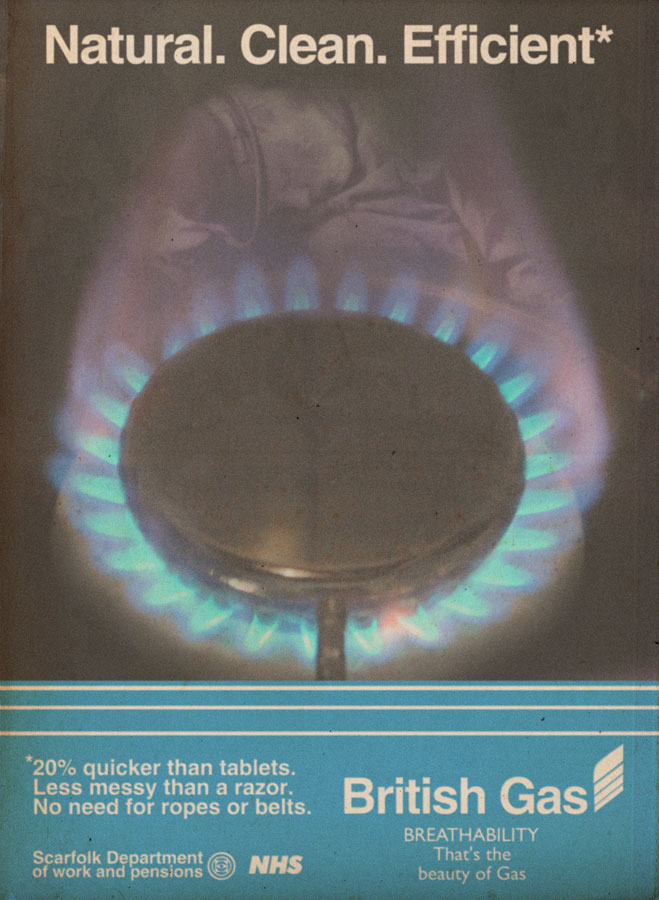 Scarfolk Council: British Gas Austerity Advert (1978-1979)