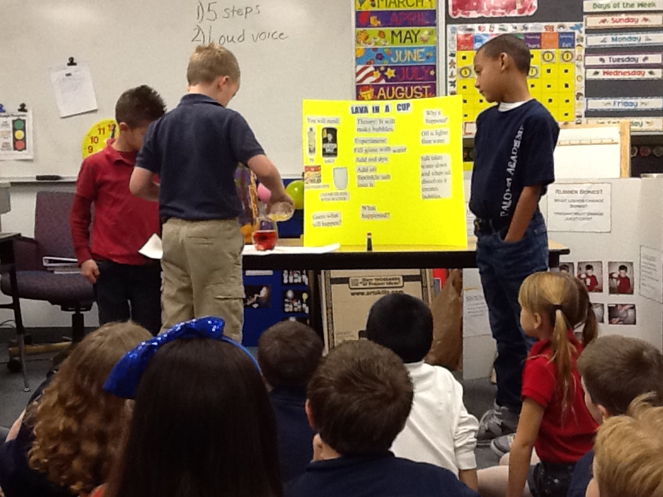 Ms. Reeve's Second Grade: Science Fair Projects