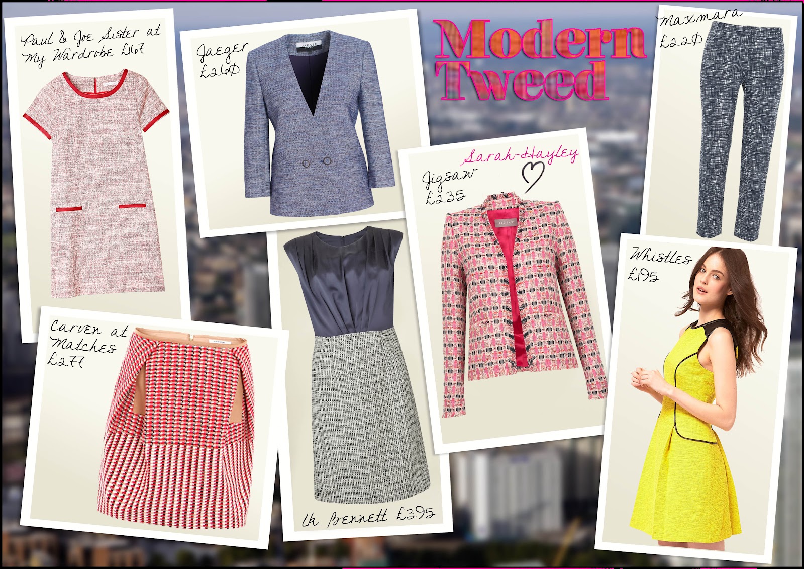 Modern Tweed - The SS12 Edit - by Sarah-Hayley Owen