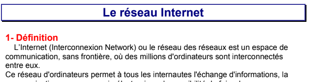 l internet définition