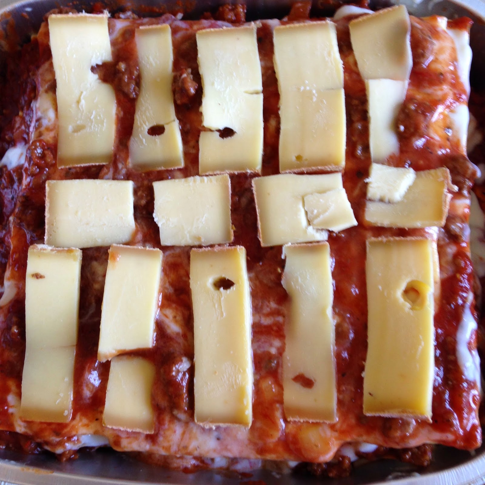 VM Eats: Red & White Lasagna