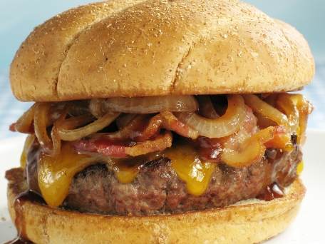 Delightful Nourishment: Bacon Onion CheeseBurger