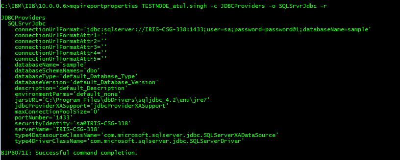 JDBC DSN Configuration in IIB (WMB) - DataGenX - Atul's Notes JDBC DSN Configuration in IIB (WMB) - DataGenX - Atul's Notes