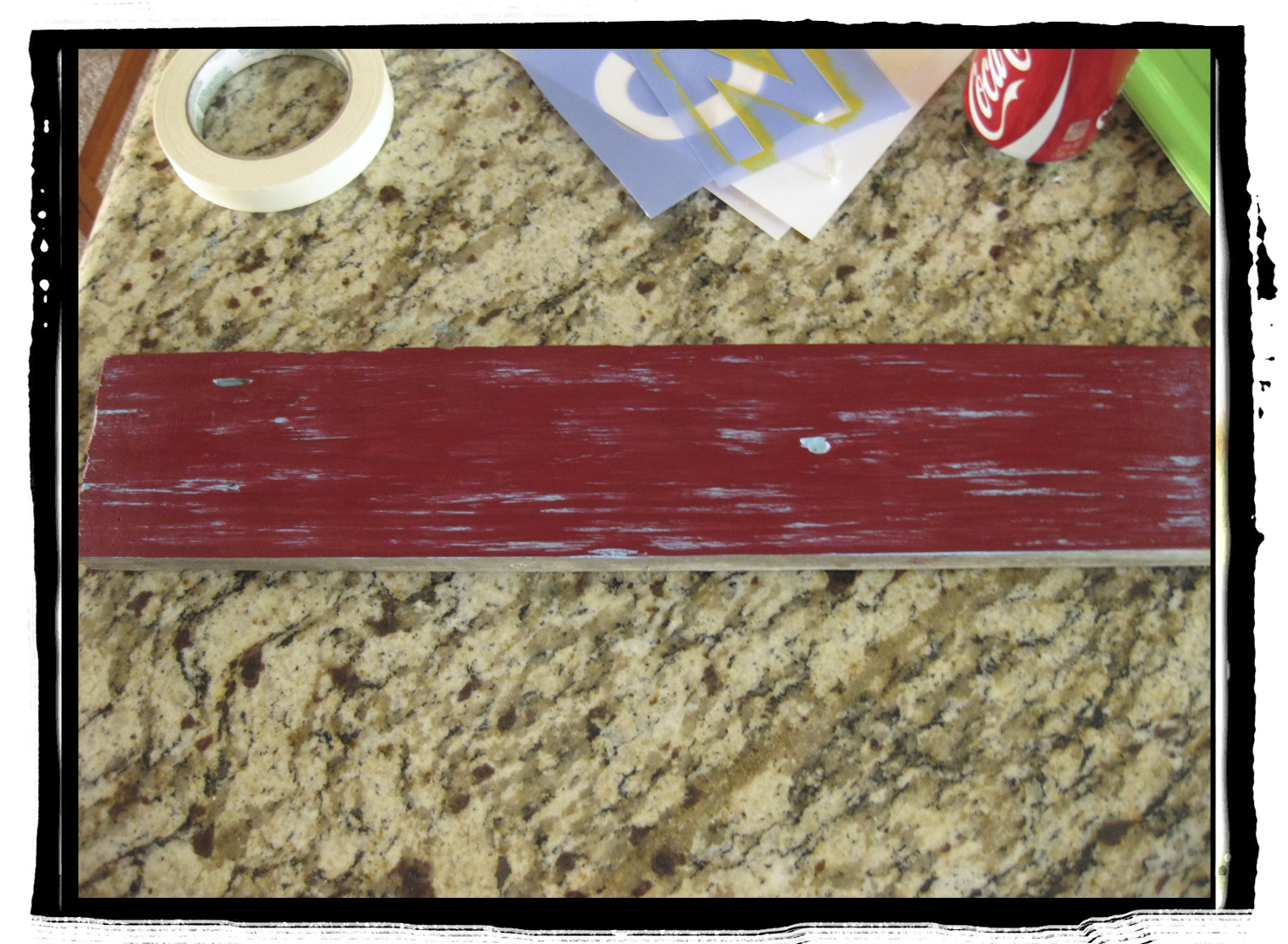 Life Crafts & Whatever: Vintage Name Board