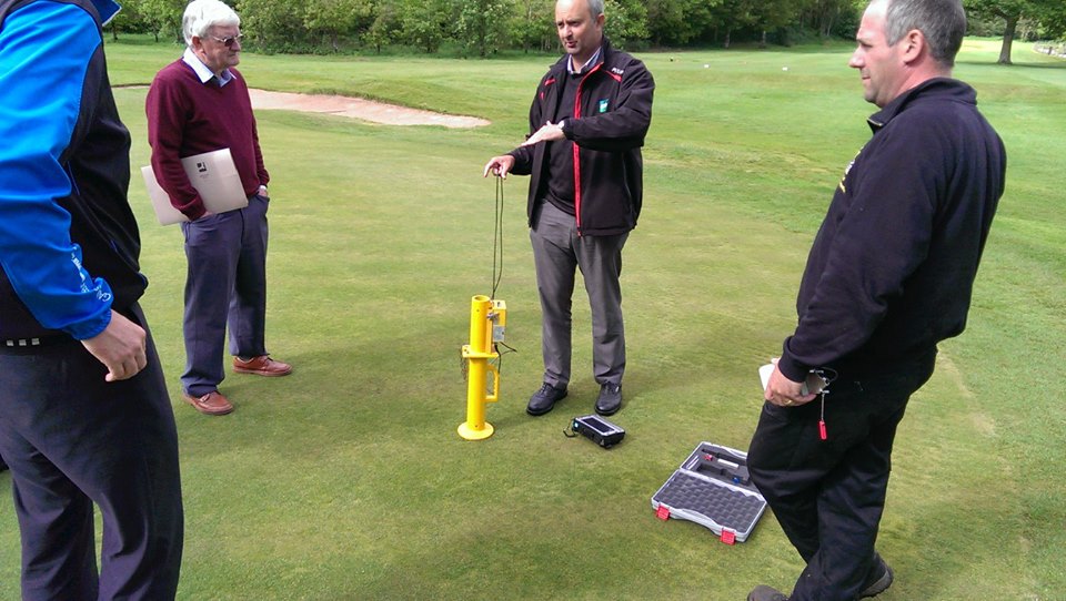 Trentham Park Golf Club Greenkeeping Department : STRI Visit Trentham Park