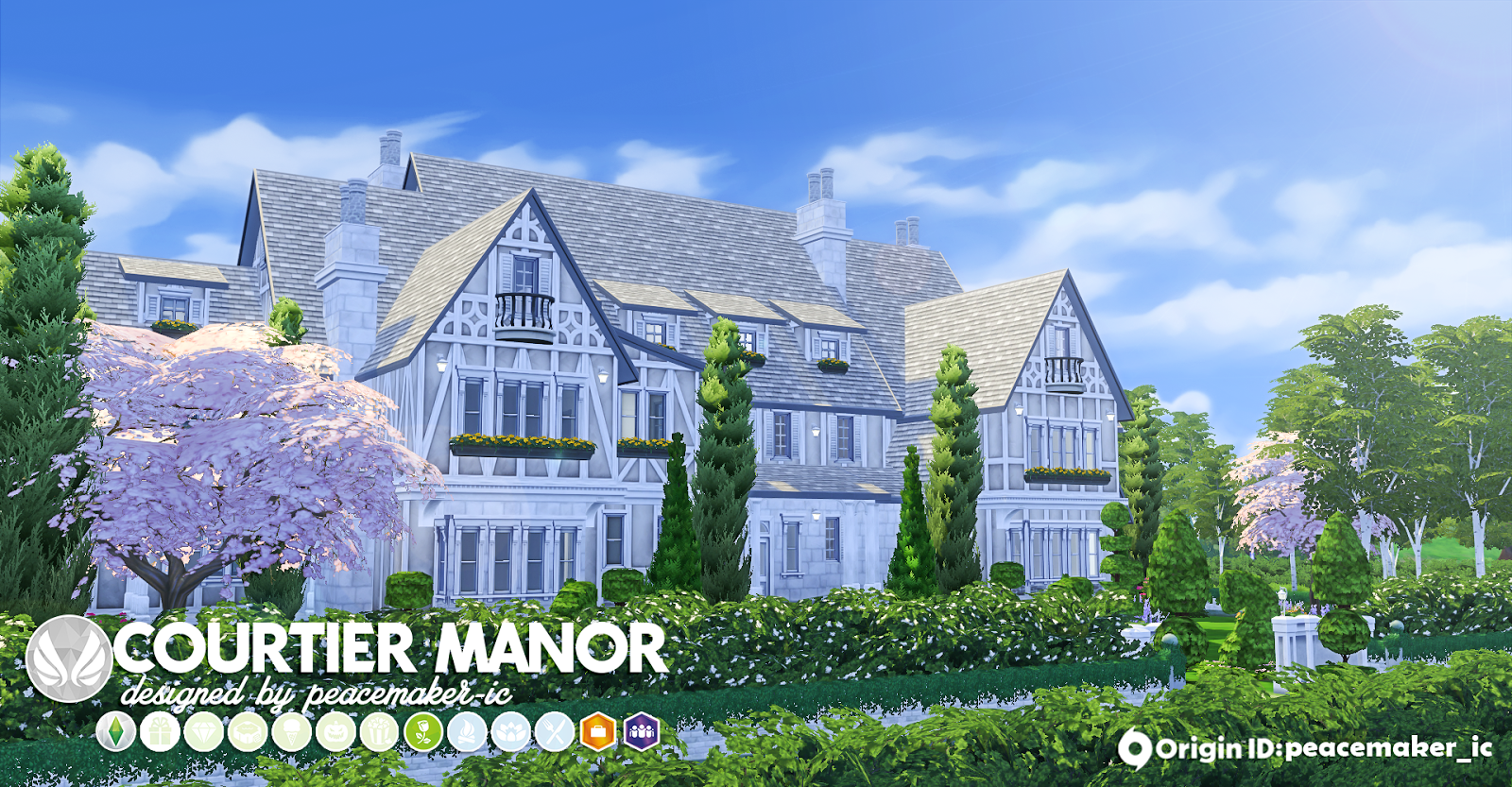 Simsational Designs: Courtier Manor