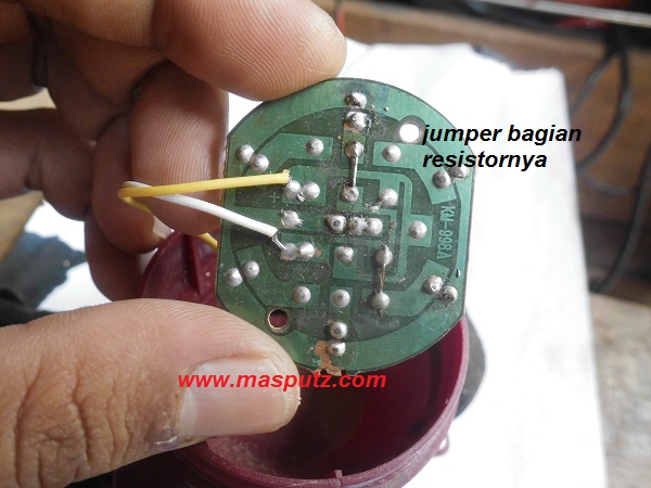 Cara Memperbaiki Lampu Senter LED Charger Rusak - Masputz.com