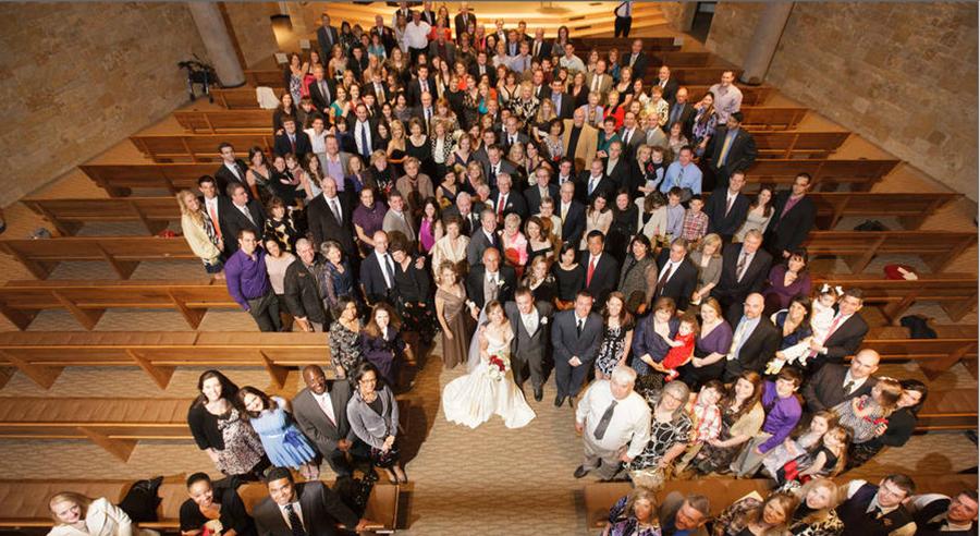 Fly Me to the Moon: Trend Alert: The Group Wedding Guest Portrait