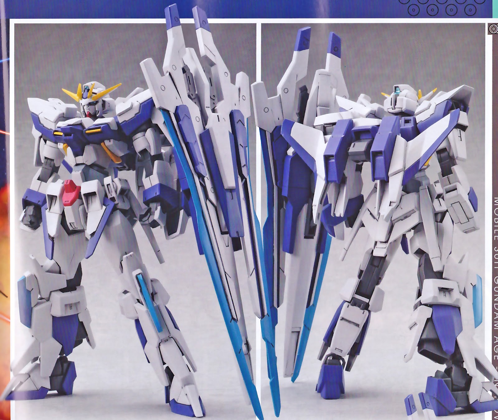 GUNDAM GUY: HG 1/144 Gundam AGE-1 Razor Parts w/ Hobby Japan Magazine ...