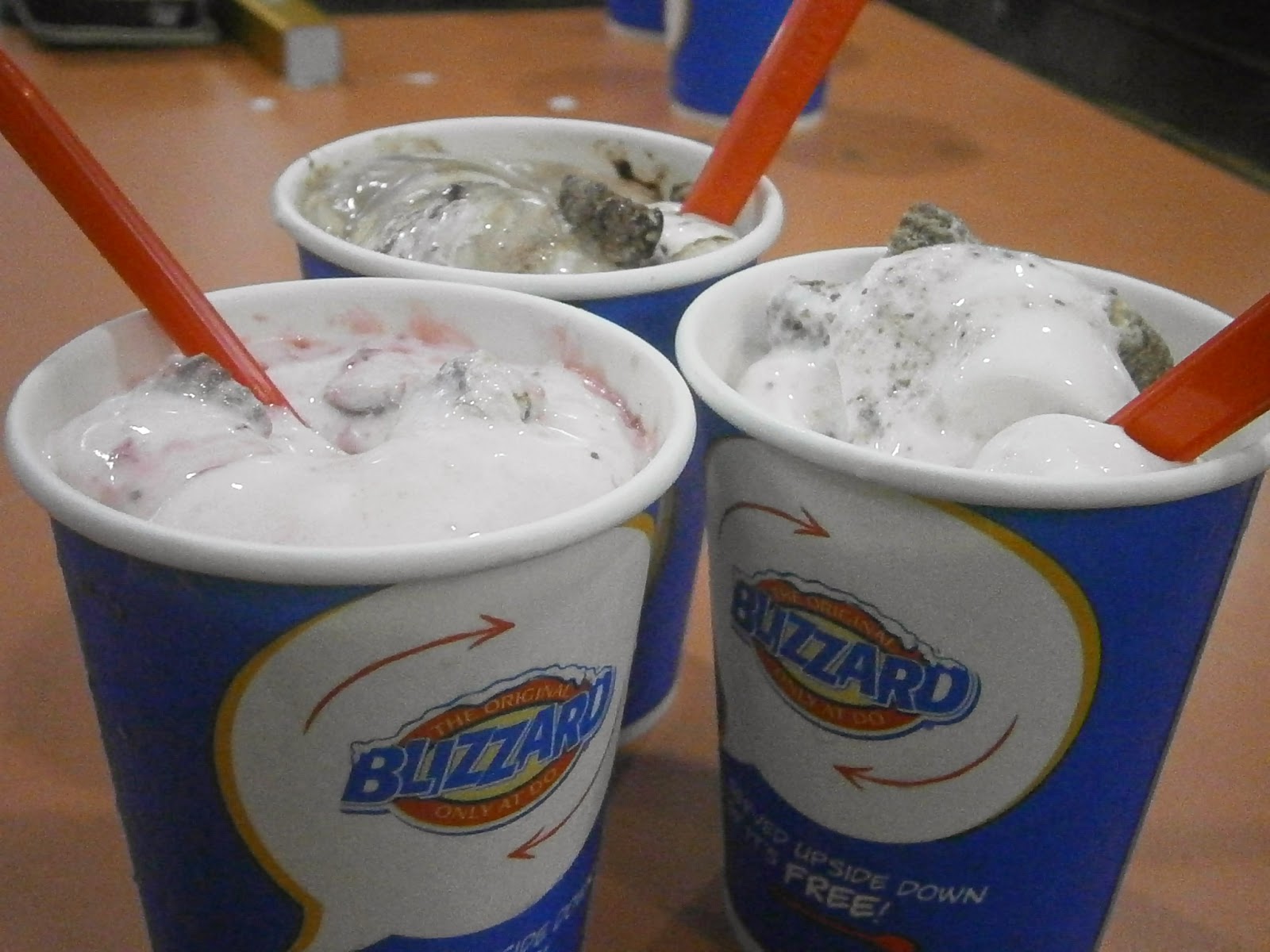 Photoescape Travels...: New Blizzard Flavors from Dairy Queen!
