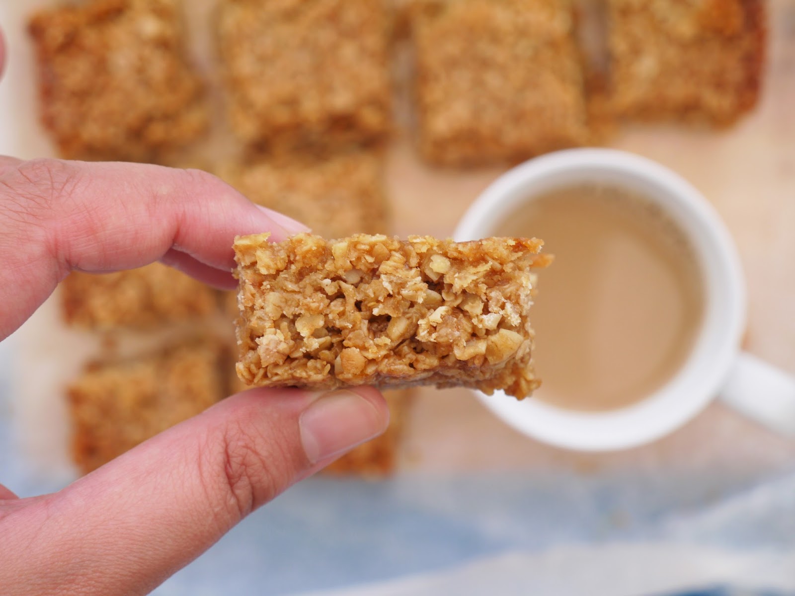 This Muslim Girl Bakes: Lemon and Ginger Flapjacks.