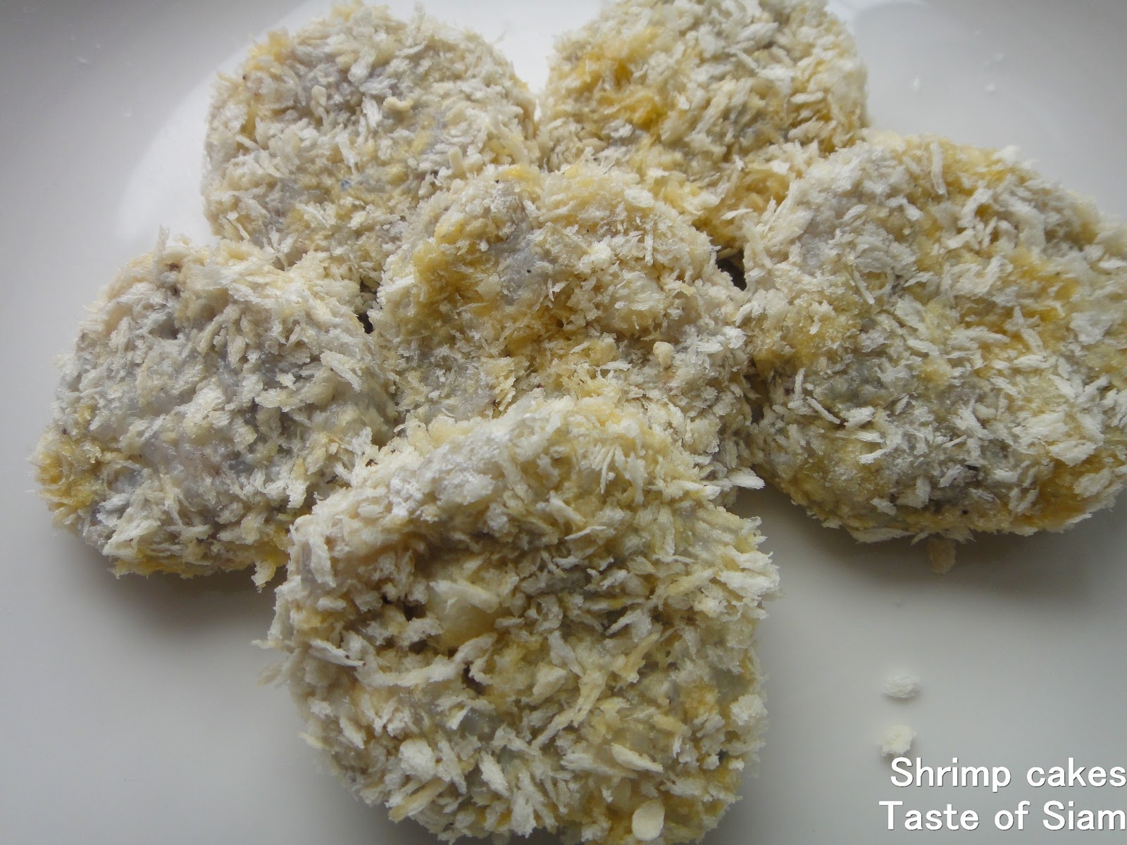 Shrimp Cakes - Taste of Siam