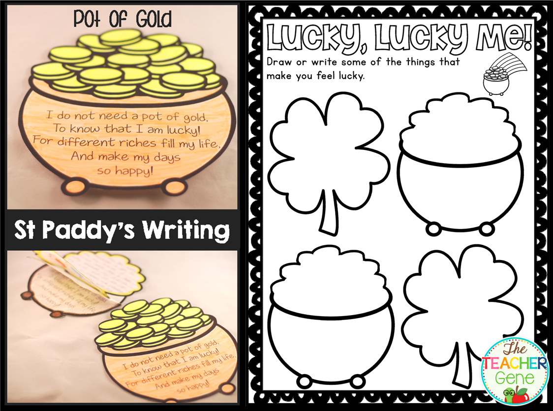 The Teacher Gene: St Paddy's Day Activities and a Freebie!