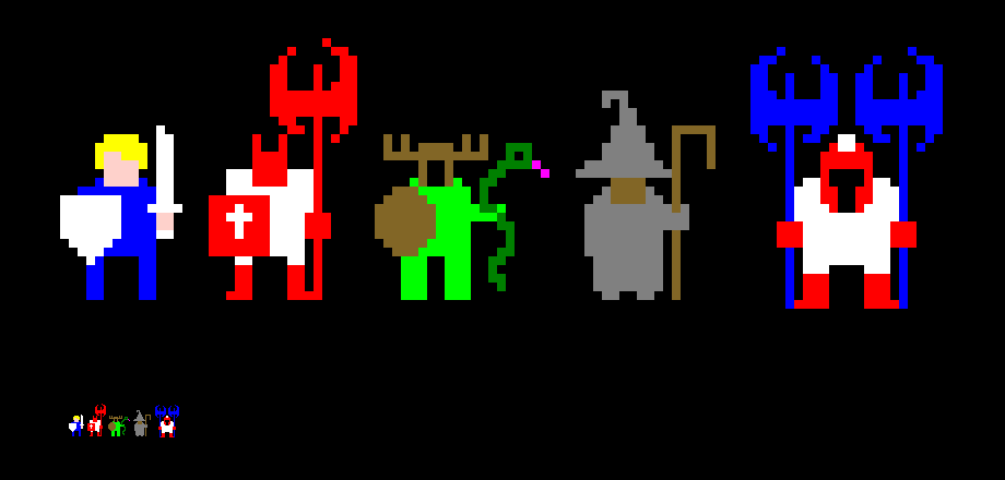 8-Bit City: Pixel Art: RPG Sprites 3