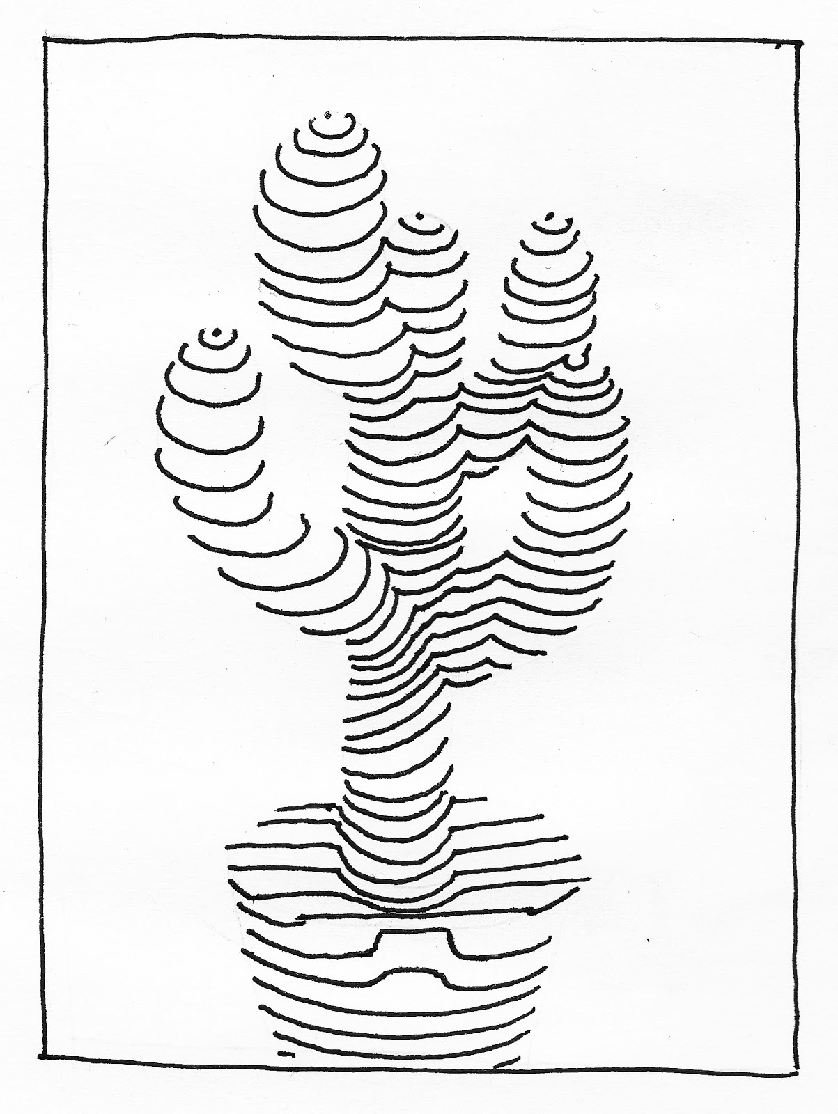 3º eso plástica. ies La Albuera: Dibujos con líneas