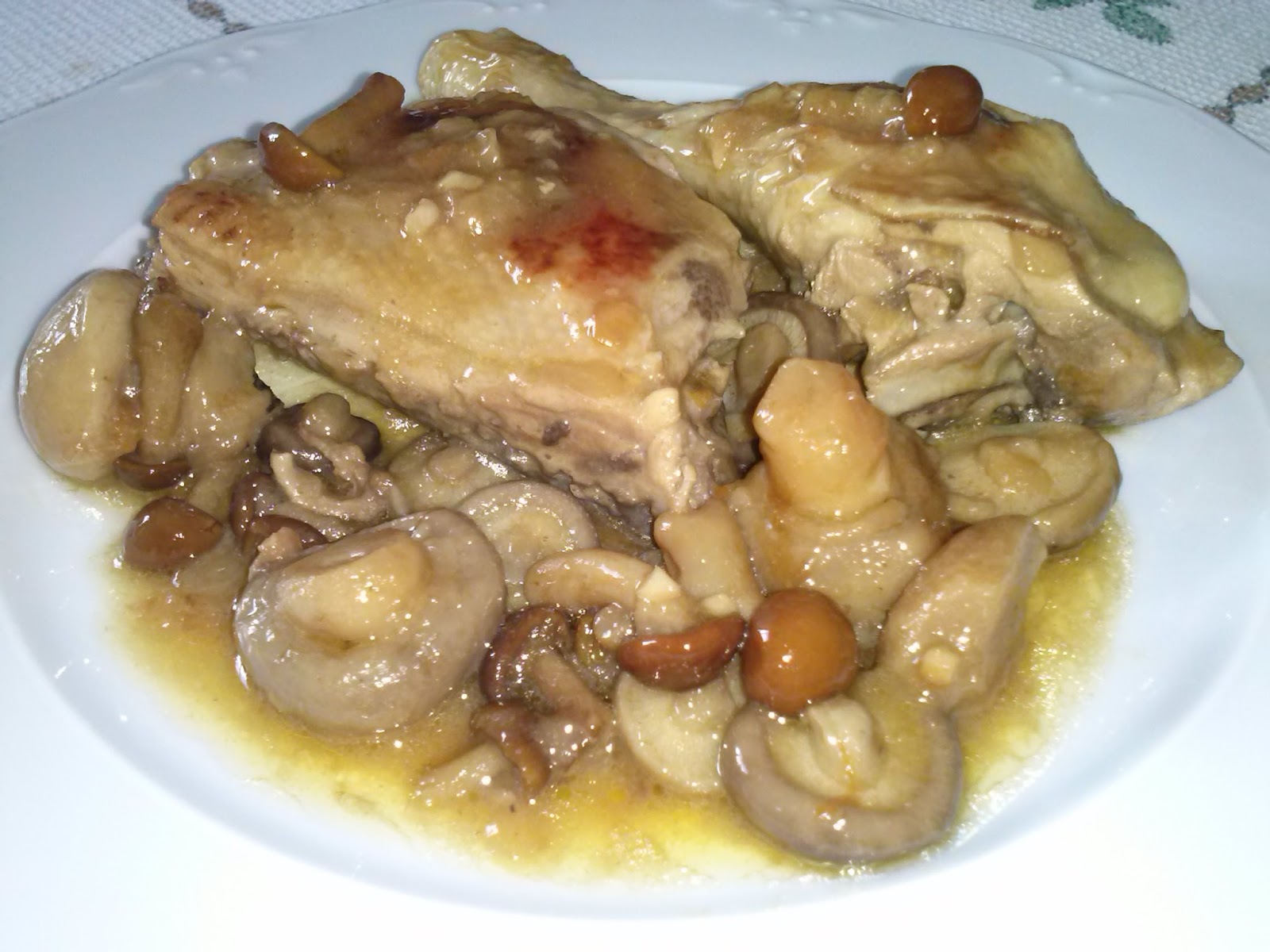 La Cocina De Sole: POLLO CON SETAS