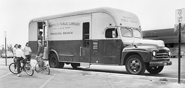 Mystery Fanfare: National Bookmobile Day: Vintage Photos